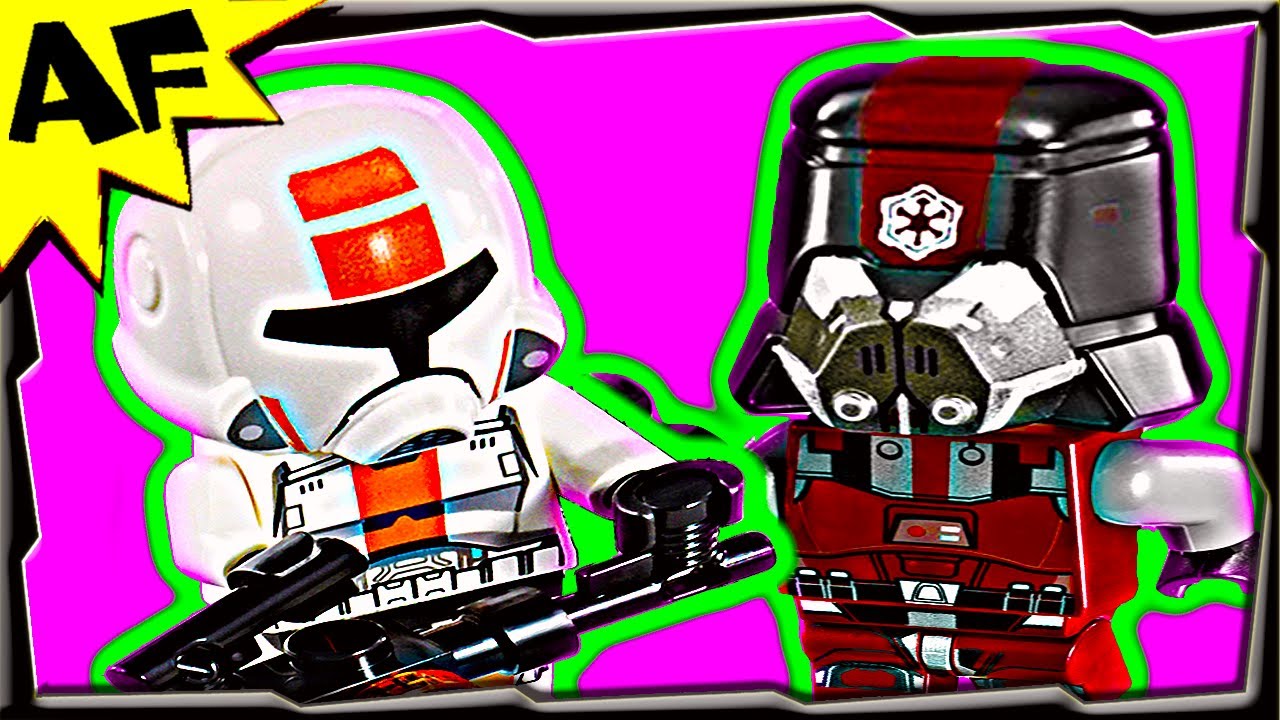 REPUBLIC Troopers VS SITH Troopers - Lego Star Wars 75001 Animated ...