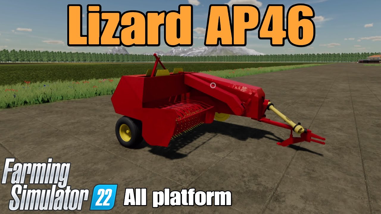 Lizard AP46 / FS22 mod for all platforms - YouTube