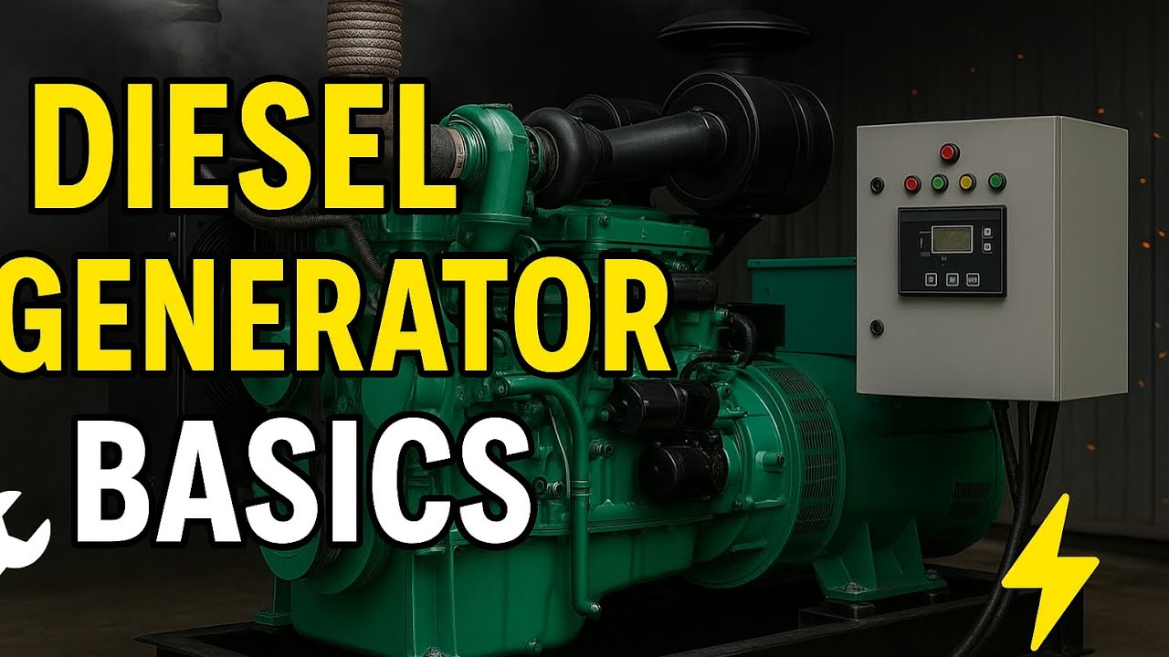 Diesel Generator Basic Knowledge | DG कैसे काम करता है? - YouTube
