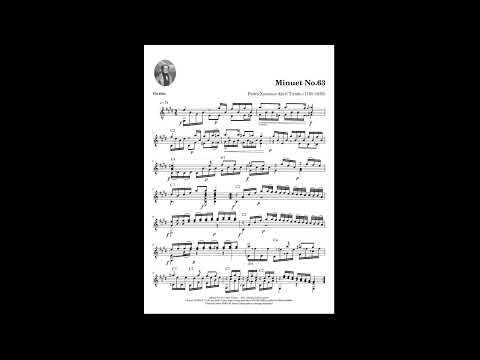 Minuet No.63 – Pedro Ximenes Abril Tirado (1780-1856)