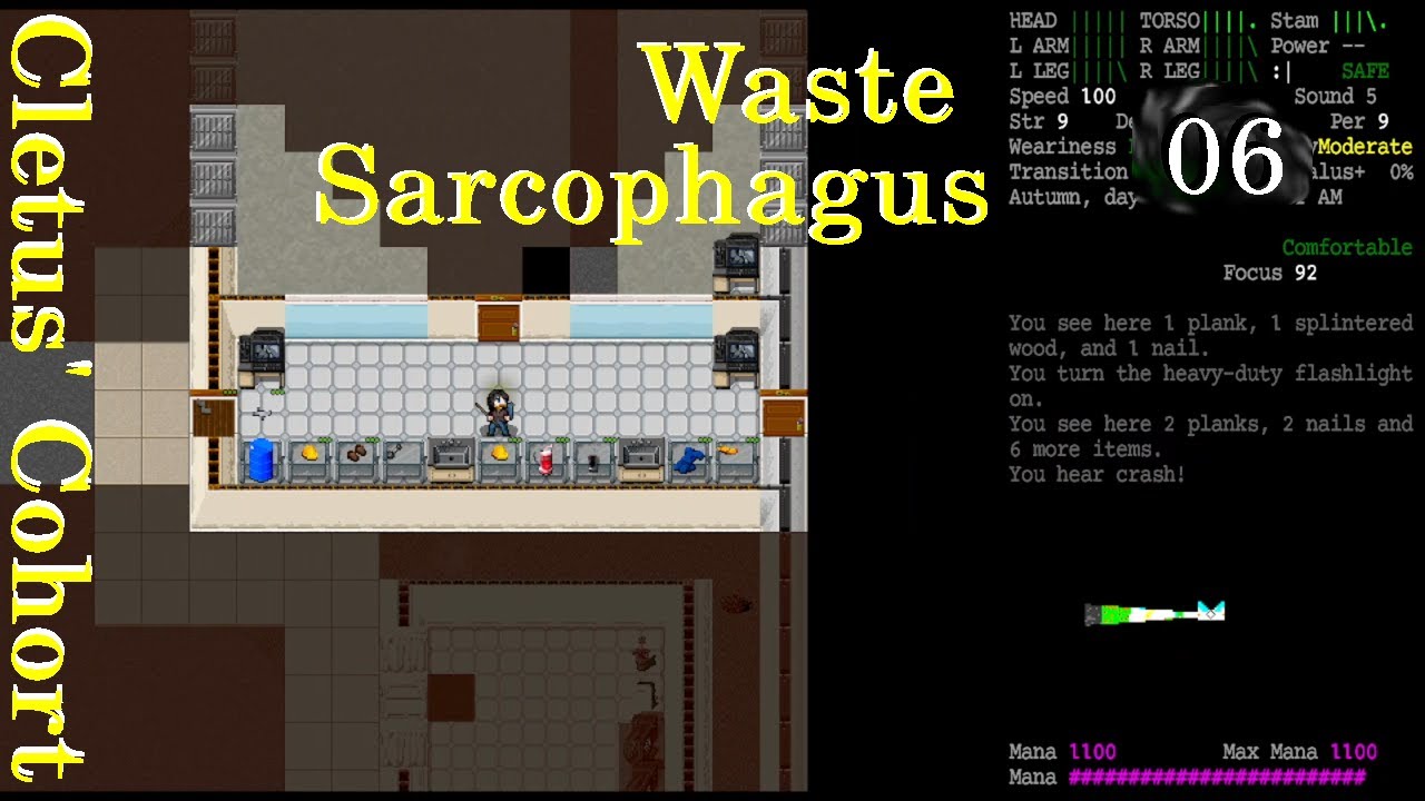 (EP 6) Cataclysm DDA, Experimental w/ mods (Magiclysm, Xedra, Blaze ...