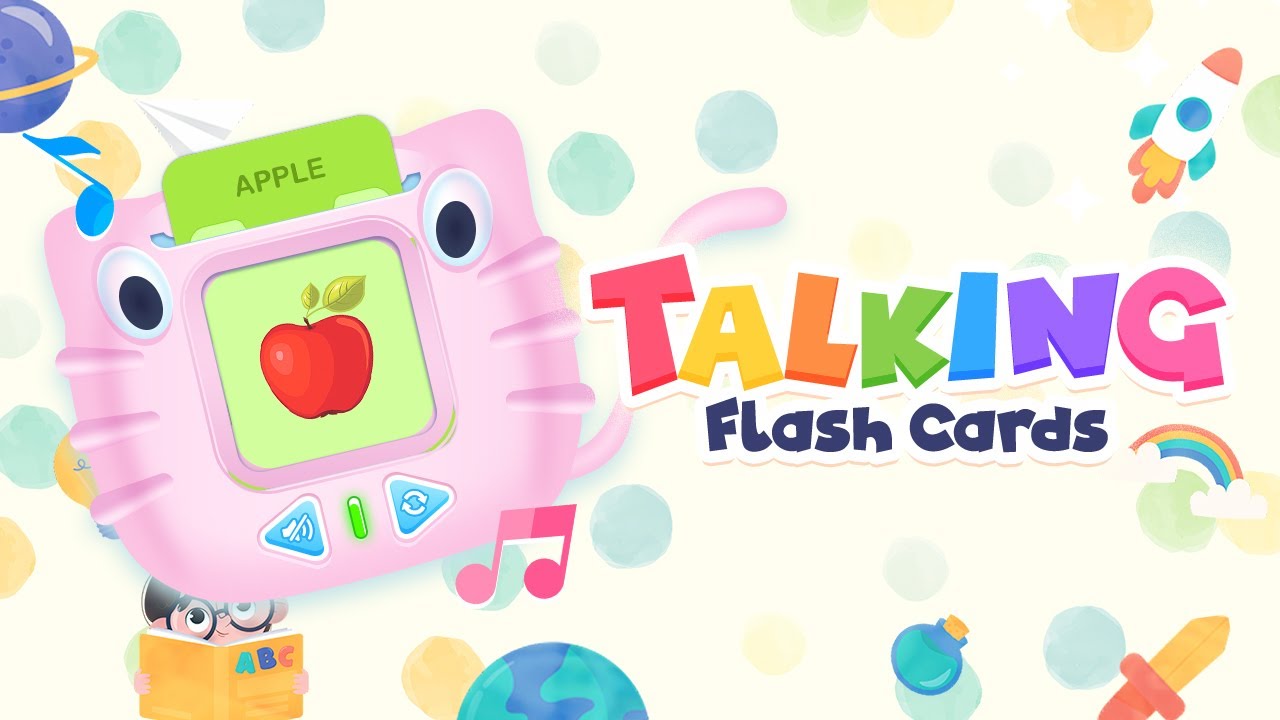 Talking Flash Cards Toys Game for Kids - YouTube