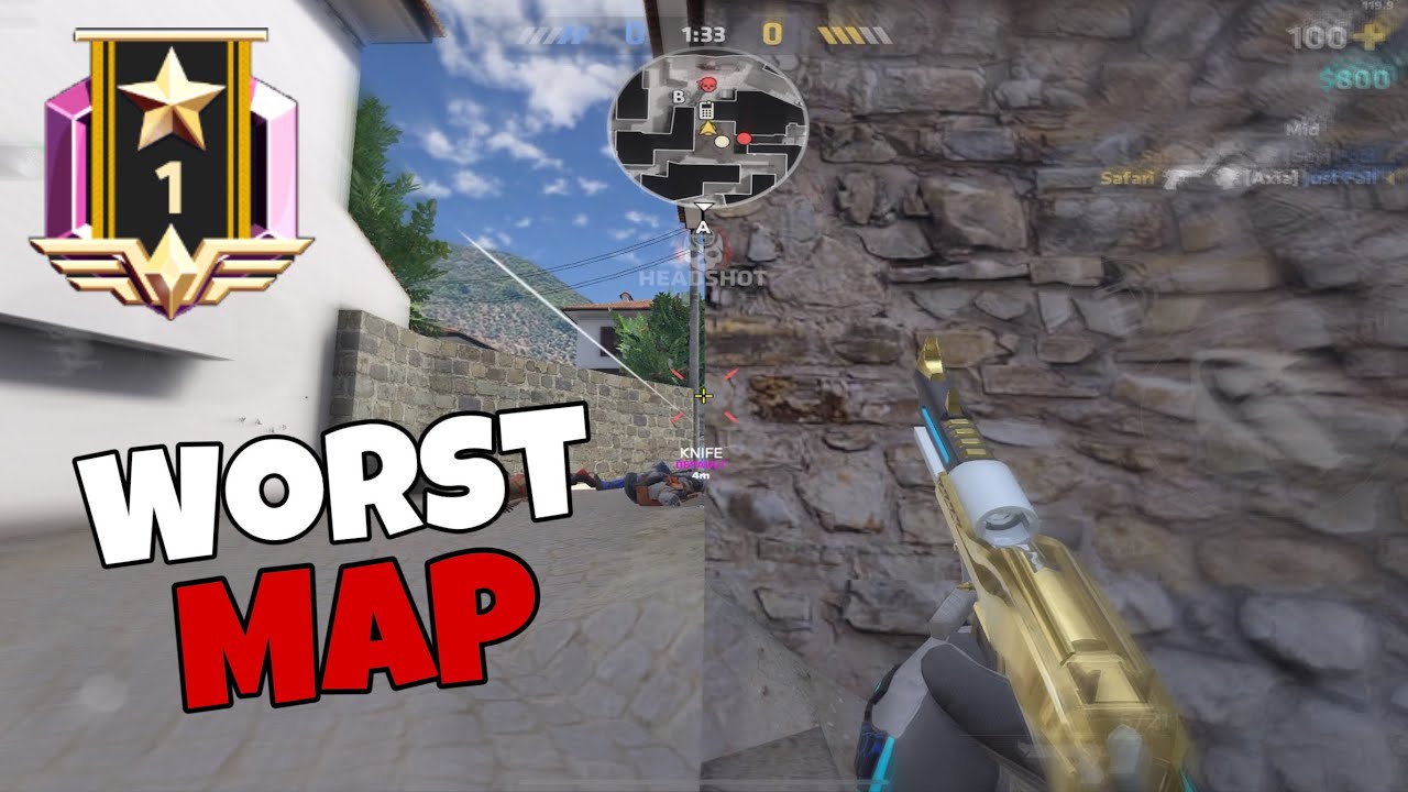 THIS has to BE THE WORST MAP in Critical Ops.. - YouTube