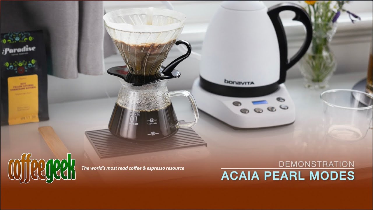 Acaia Pearl 2021 Modes - YouTube