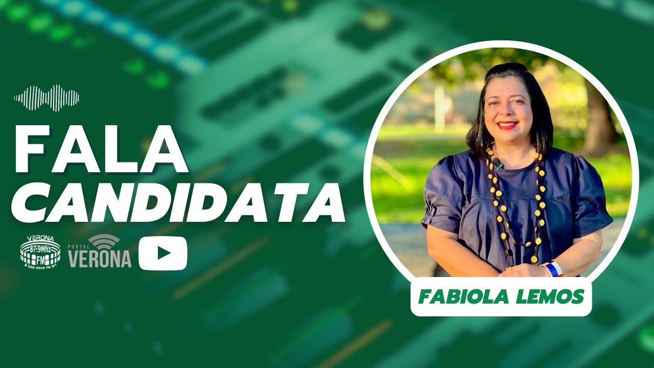 ENTREVISTA COM FABIOLA LEMOS, CANDIDATA À VEREADORA DE TERESINA - YouTube