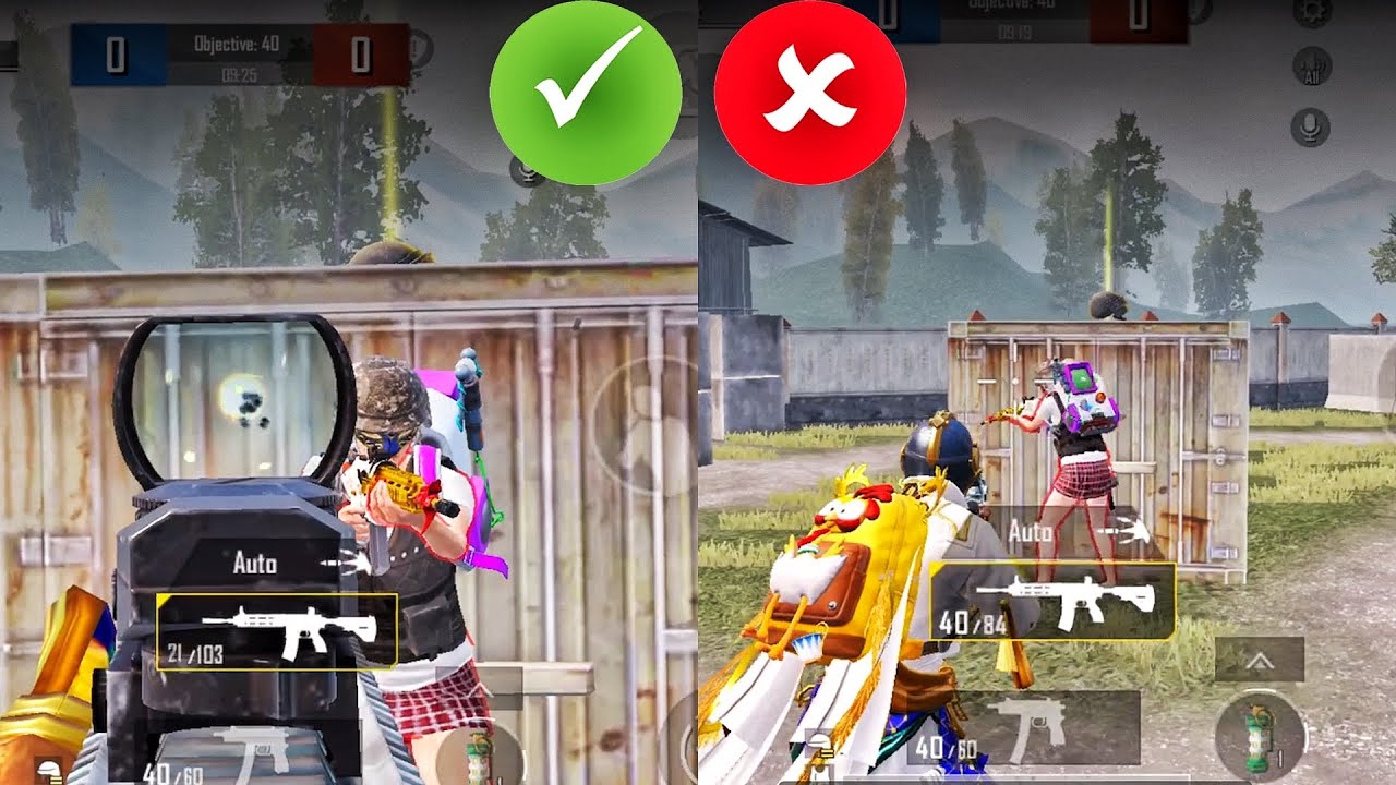 Where To Focus ? Crosshair Vs Jiggle - BGMI PUBG MOBILE TIPS AND TRICKS - YouTube