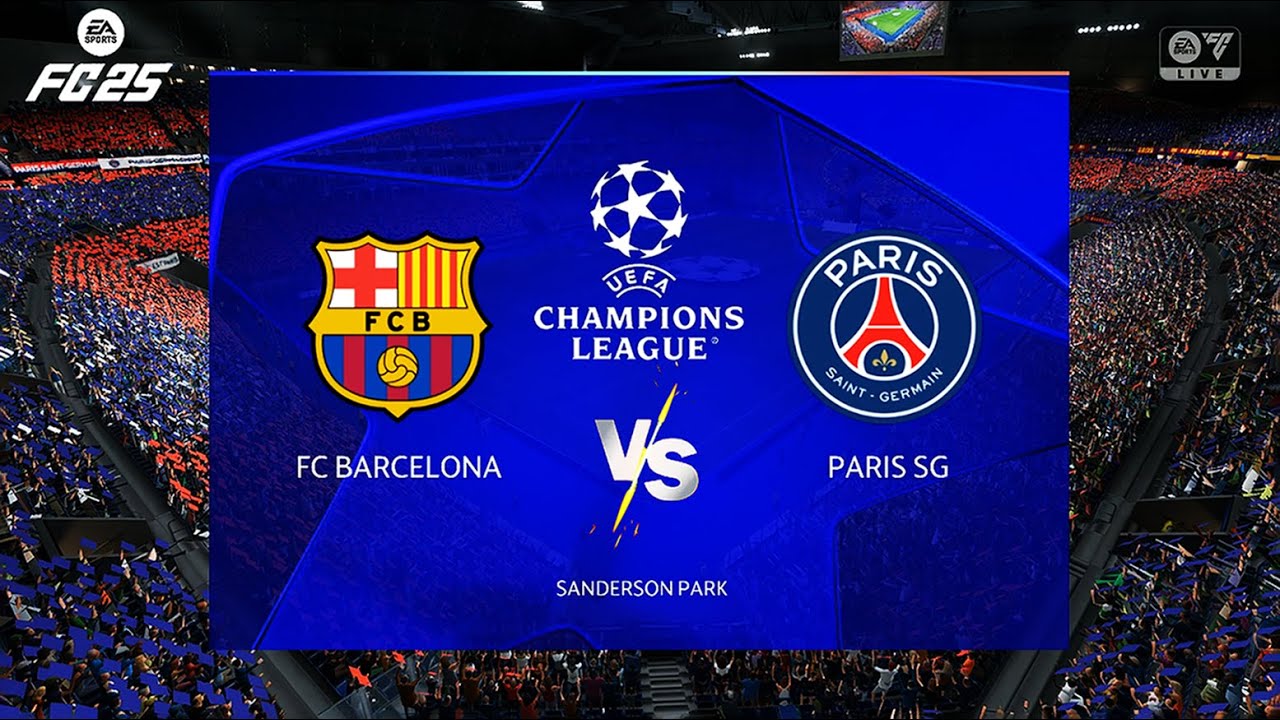 FC 25 - Barcelona vs PSG Ft. Rashford, Yamal | UEFA Champions League ...