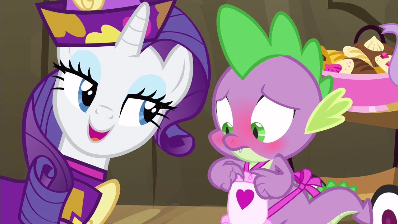 Rarity And Spike In Love