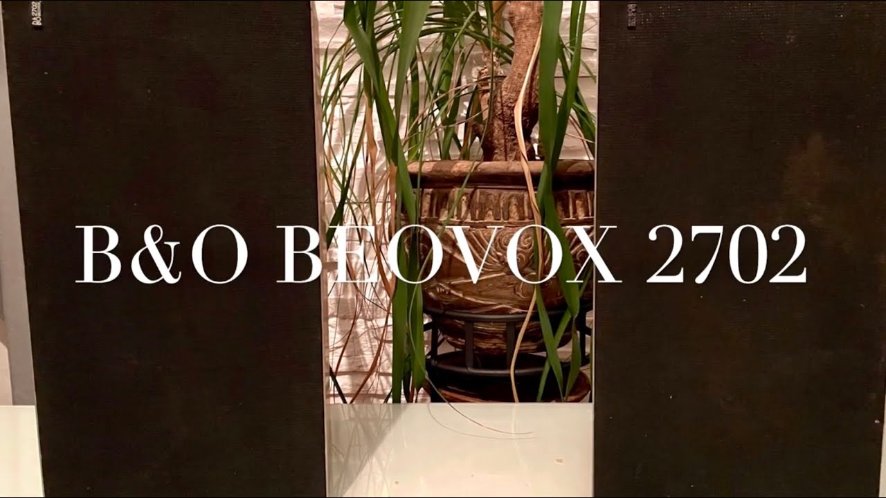 B&O bang & olufsen Beovox 2702 demo - YouTube