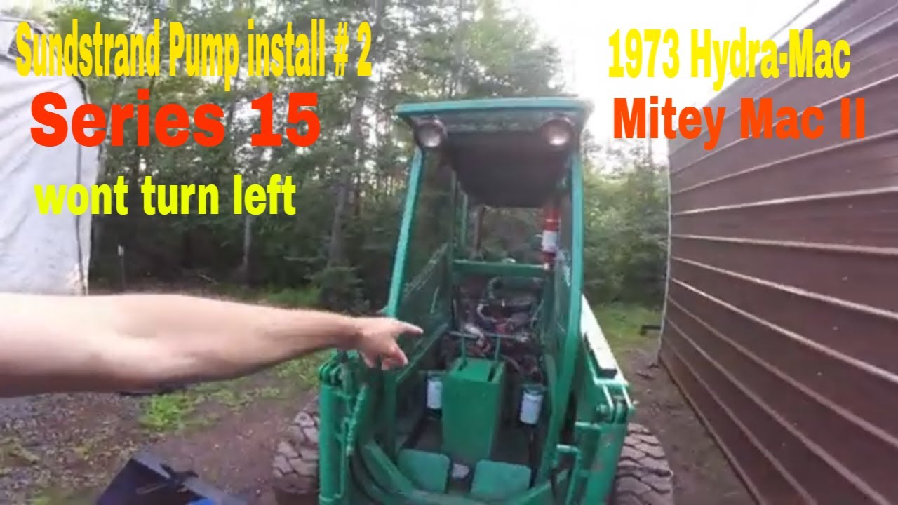 Sundstrand Series 15 Pump install # 2 - YouTube