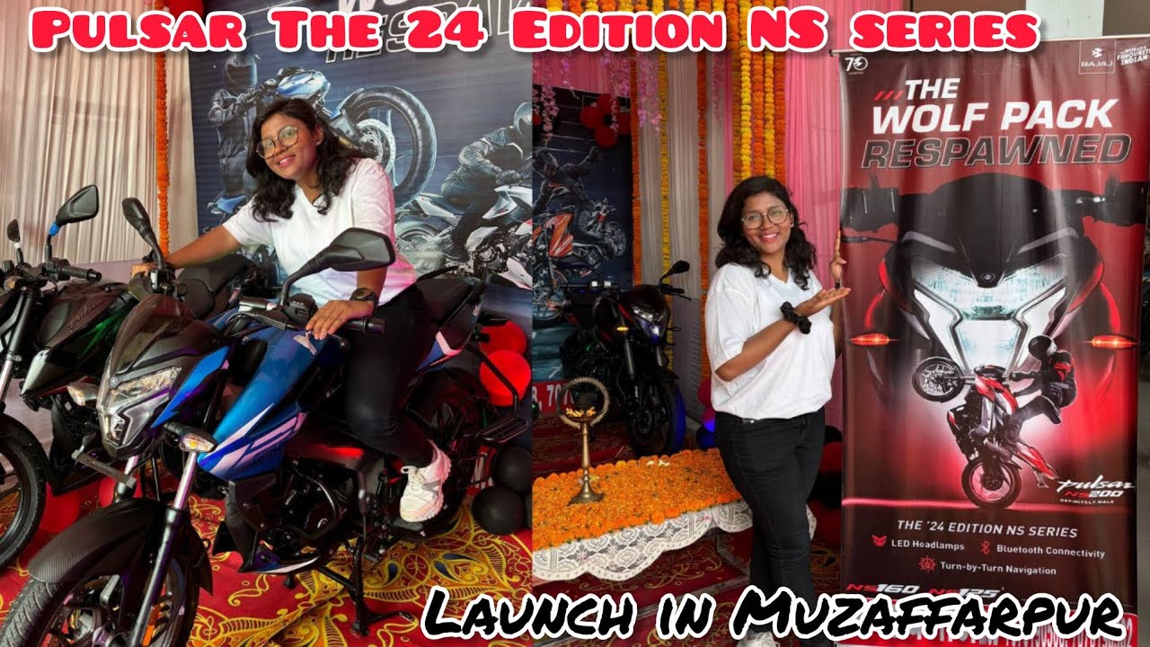 Plusar New Series Lauch in Muzaffarpur #muzaffarpur #salonijais #plusar ...