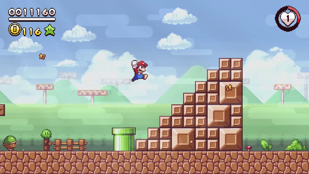 [ Videogame Fangame ] Super Mario Flashback - Fantastic Fan Made 2D ...