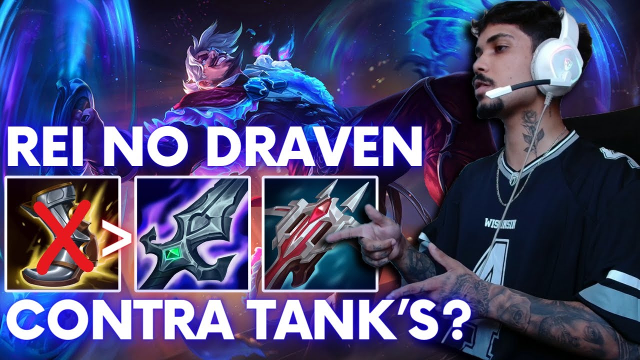 QUANDO VENDER A BOTA E FAZER O ULTIMO ITEM CONTRA TANKS - DRAVEN OP ...
