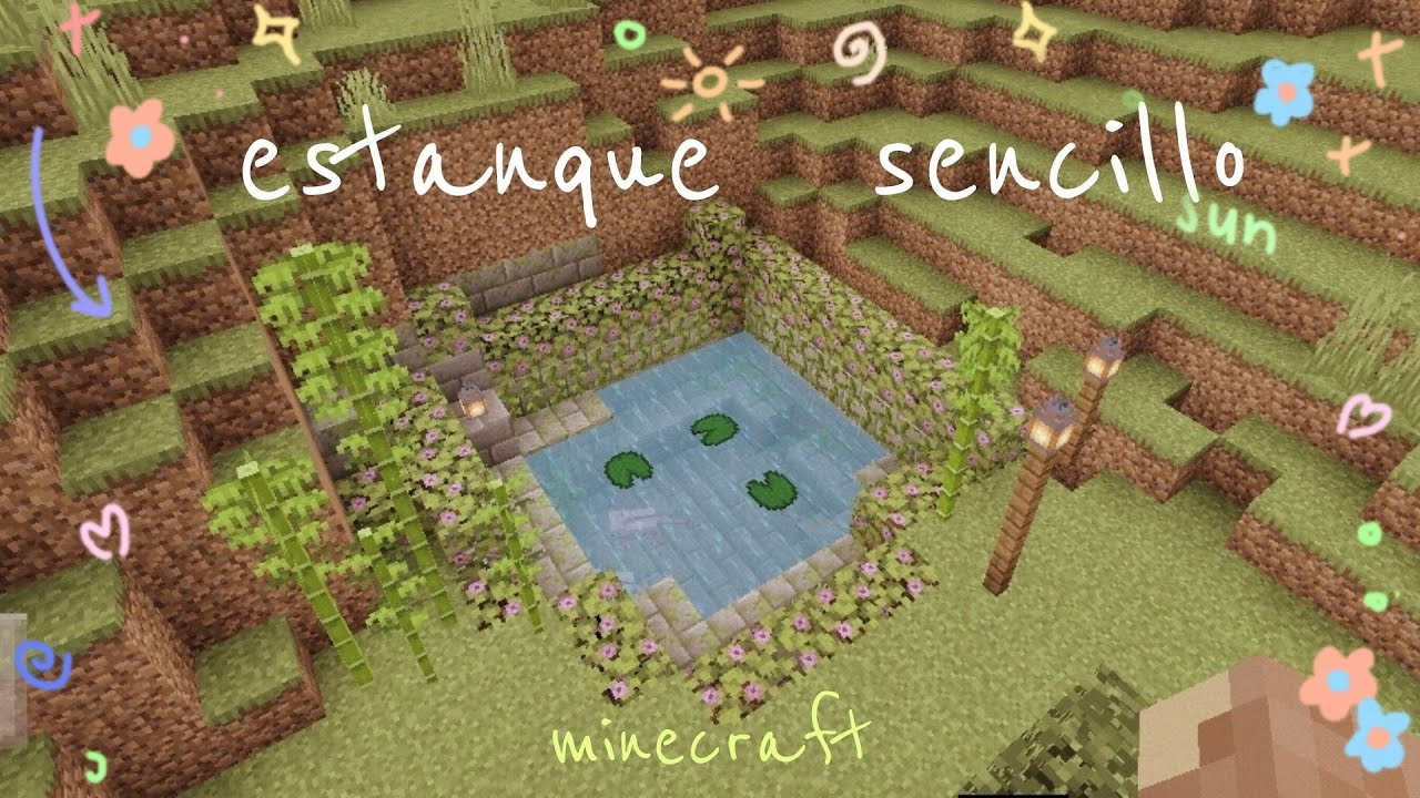¿cómo construir un estanque en minecraft? (fácil) ♡ - YouTube