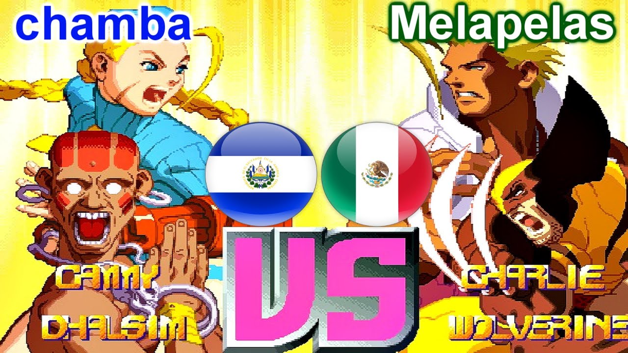 X-Men Vs. Street Fighter - chamba vs Melapelas - YouTube