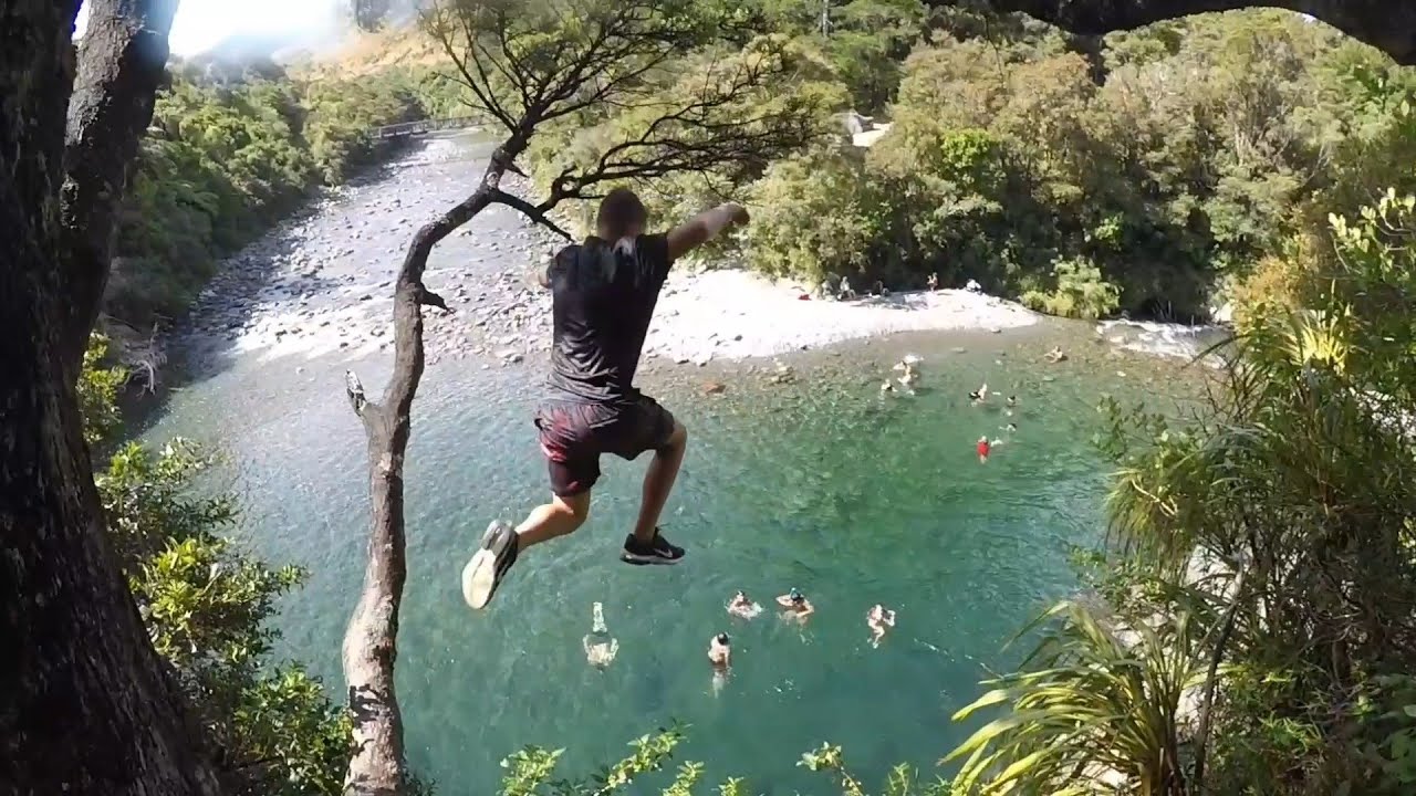 INSANE 14 METER HIGH CLIFF JUMPING EDIT 2020!! - YouTube