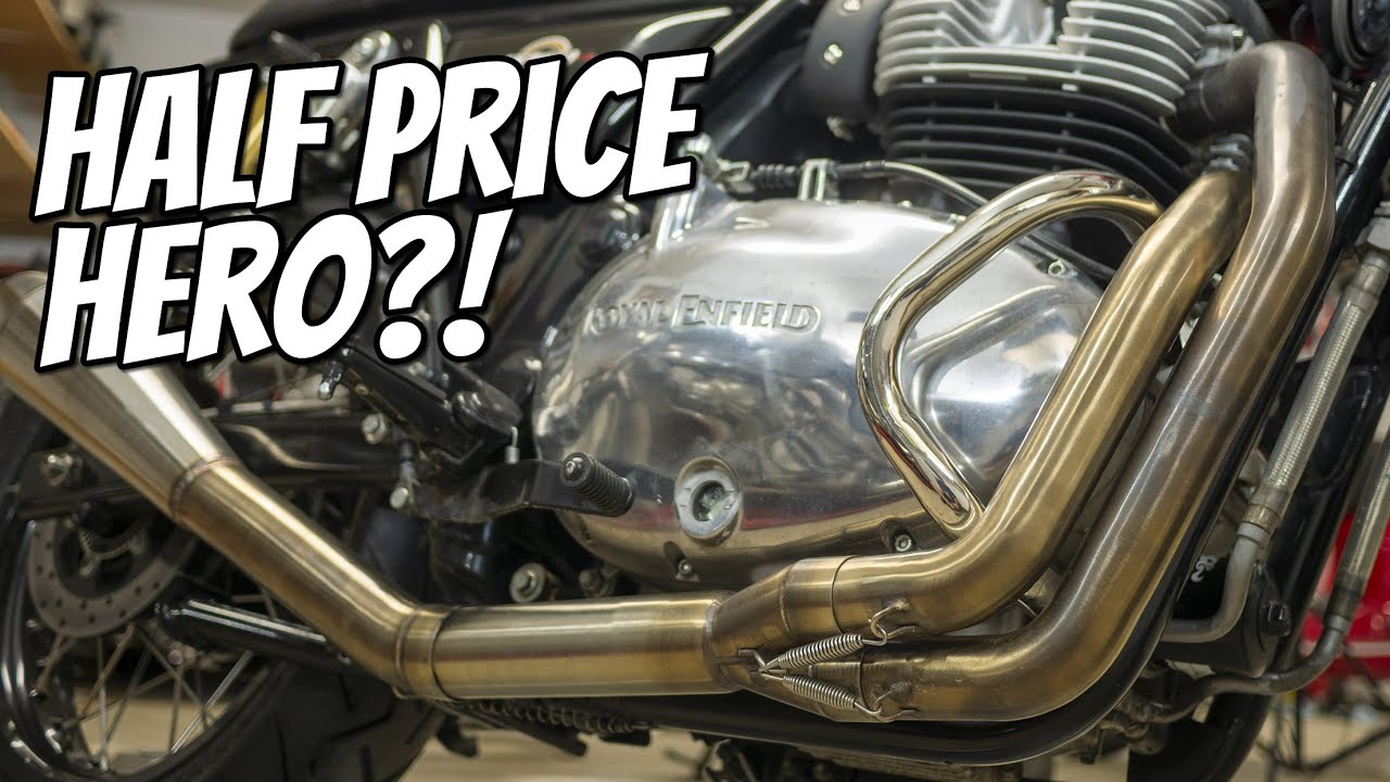 Royal Enfield INT/GT 650 S&S vs TEC EXHAUST - YouTube