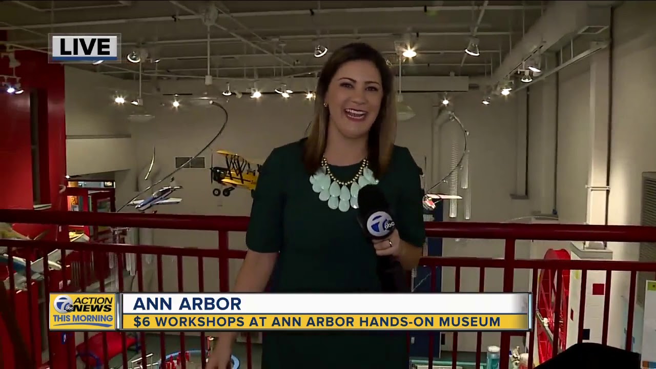Ann Arbor Hands-On Museum offers $6 workshops - YouTube