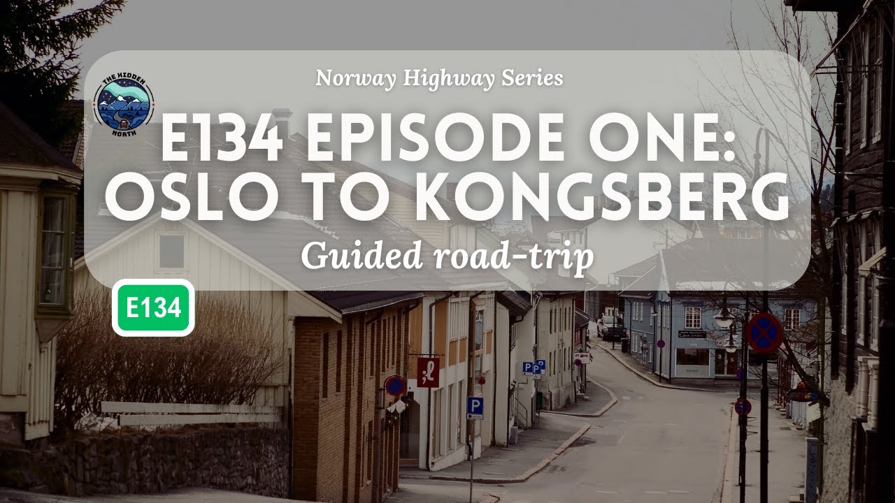 Driving from Oslo to Kongsberg on the E134 Highway (E134 Ep 1) | Norway ...