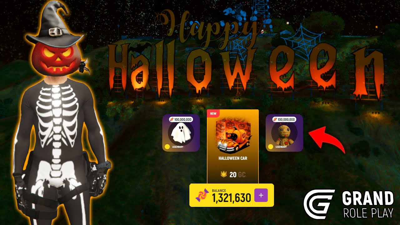 NEW Halloween Update In Grand RP!! New Events, Cars, Clothes & More ...