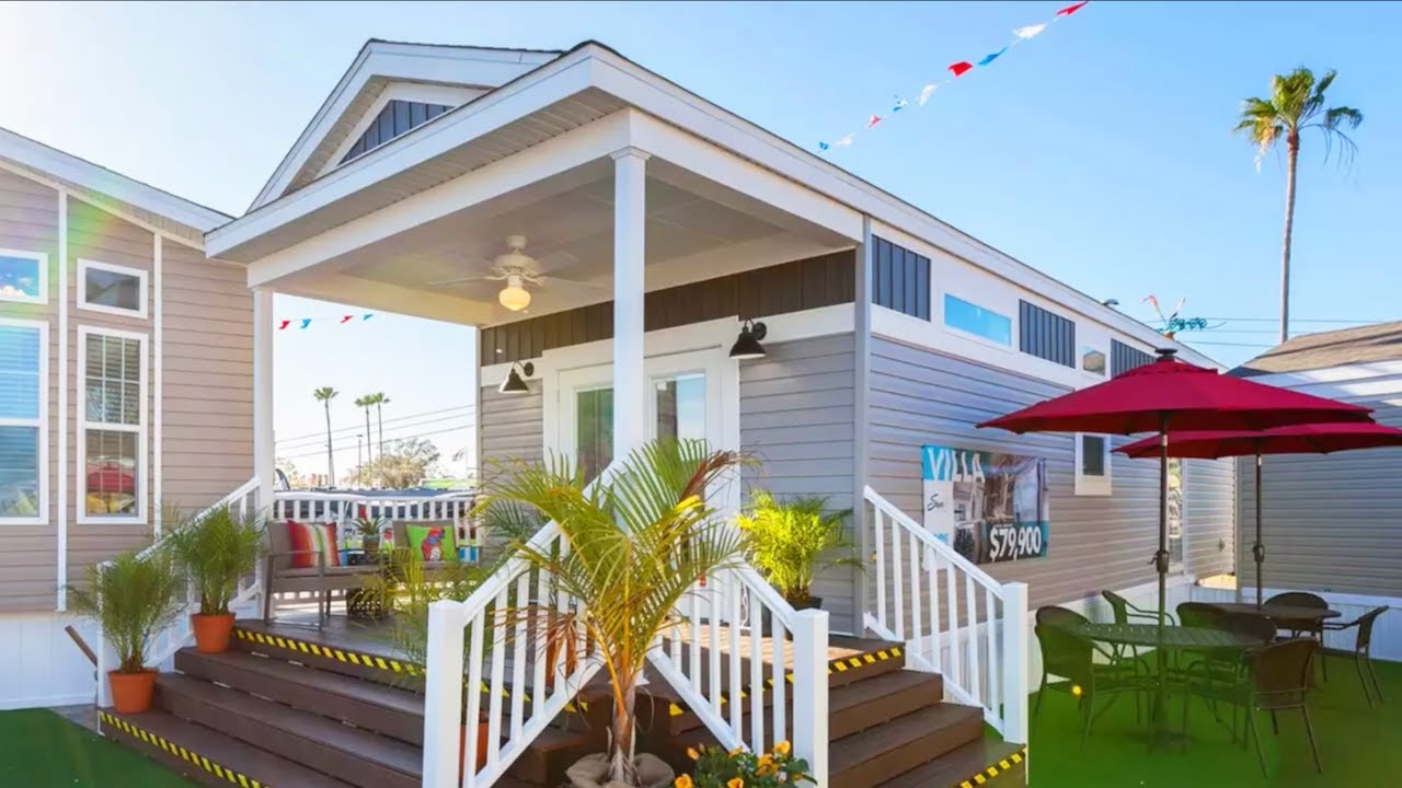 Amazing Stunning Grand Park 1371D from Athens Park Models RVs - YouTube