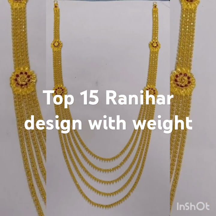 15 Rani har design with weight #gold #goldjewellery # ...