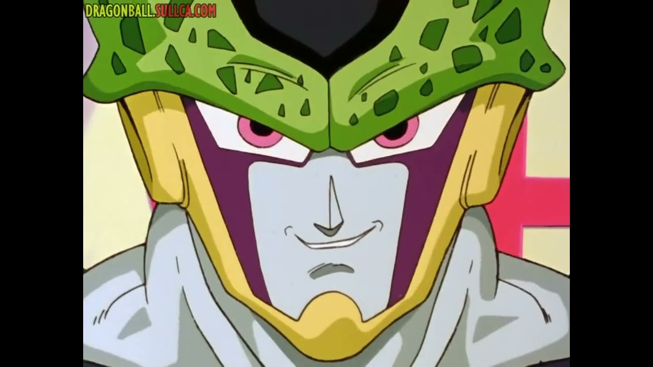 Cell anuncia en televisión su torneo de artes marciales | Dragón Ball z ...