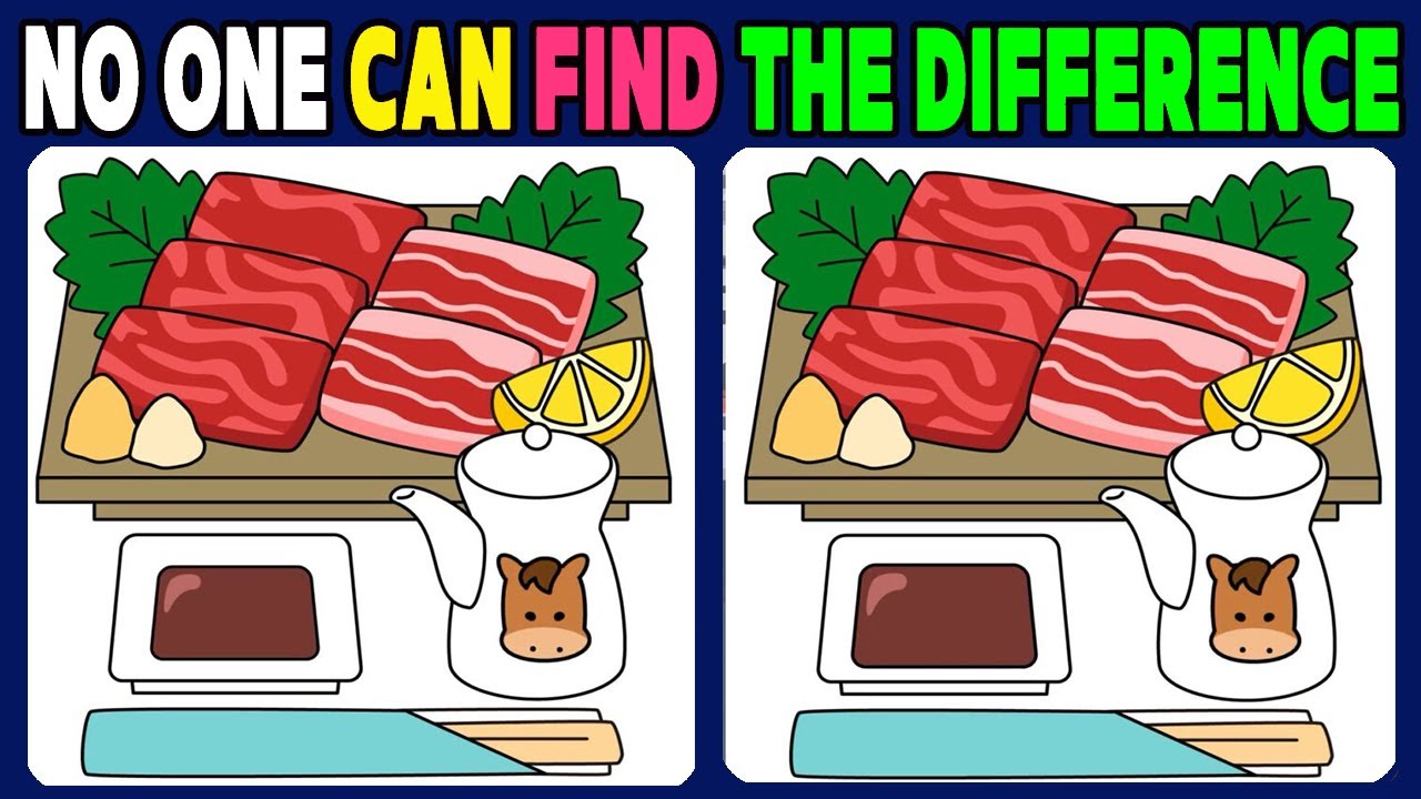 Find the Difference: No One Can Find The Difference 【Spot the ...