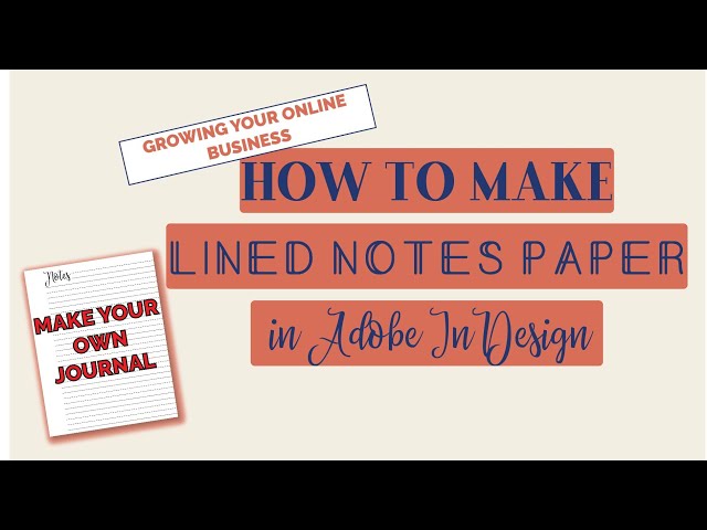 Indesign Lined Paper Adobe InDesign Script To Pull Newspaper Stories