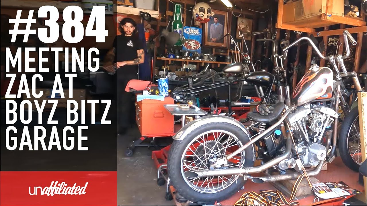 #384 - Meeting Zac At Boyz Bitz Garage - YouTube