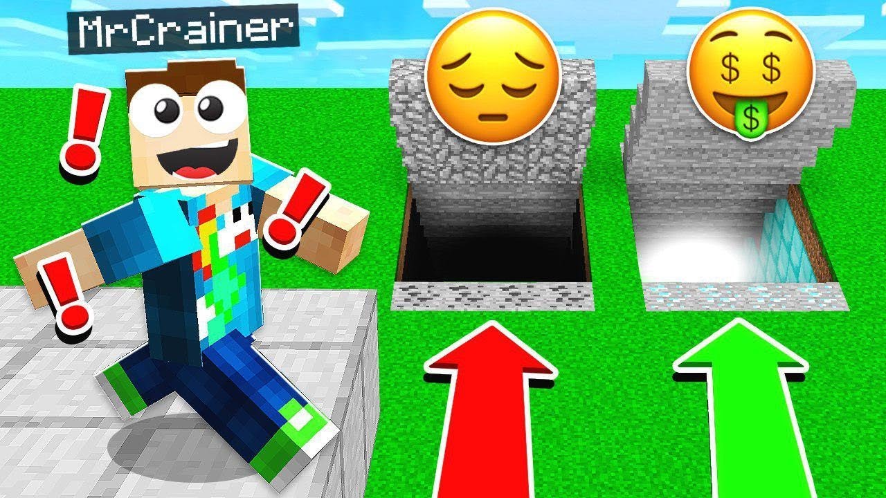 $1 MiNE vs $1000 MiNE in MINECRAFT - Candy Prison #7 - YouTube