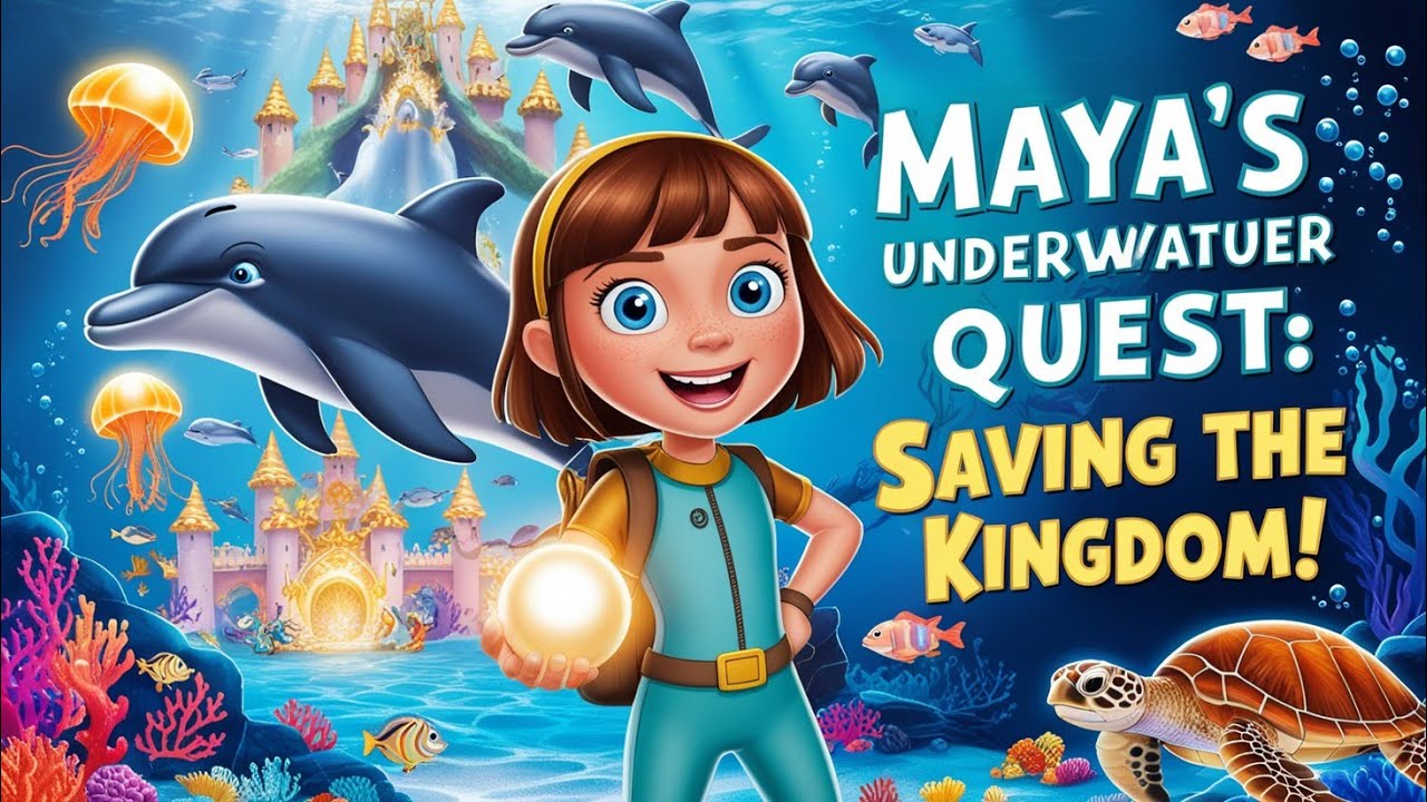 Maya’s Magical Ocean Adventure | Animated Kids Story - YouTube