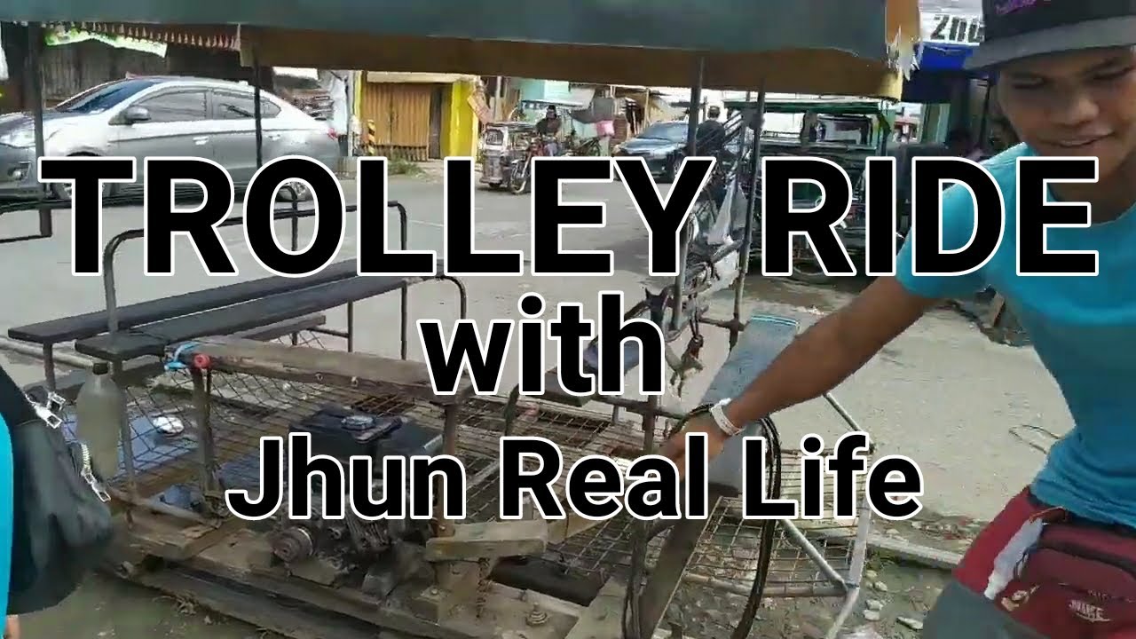 Experience Trolley Ride sa Riles Ng Train - YouTube