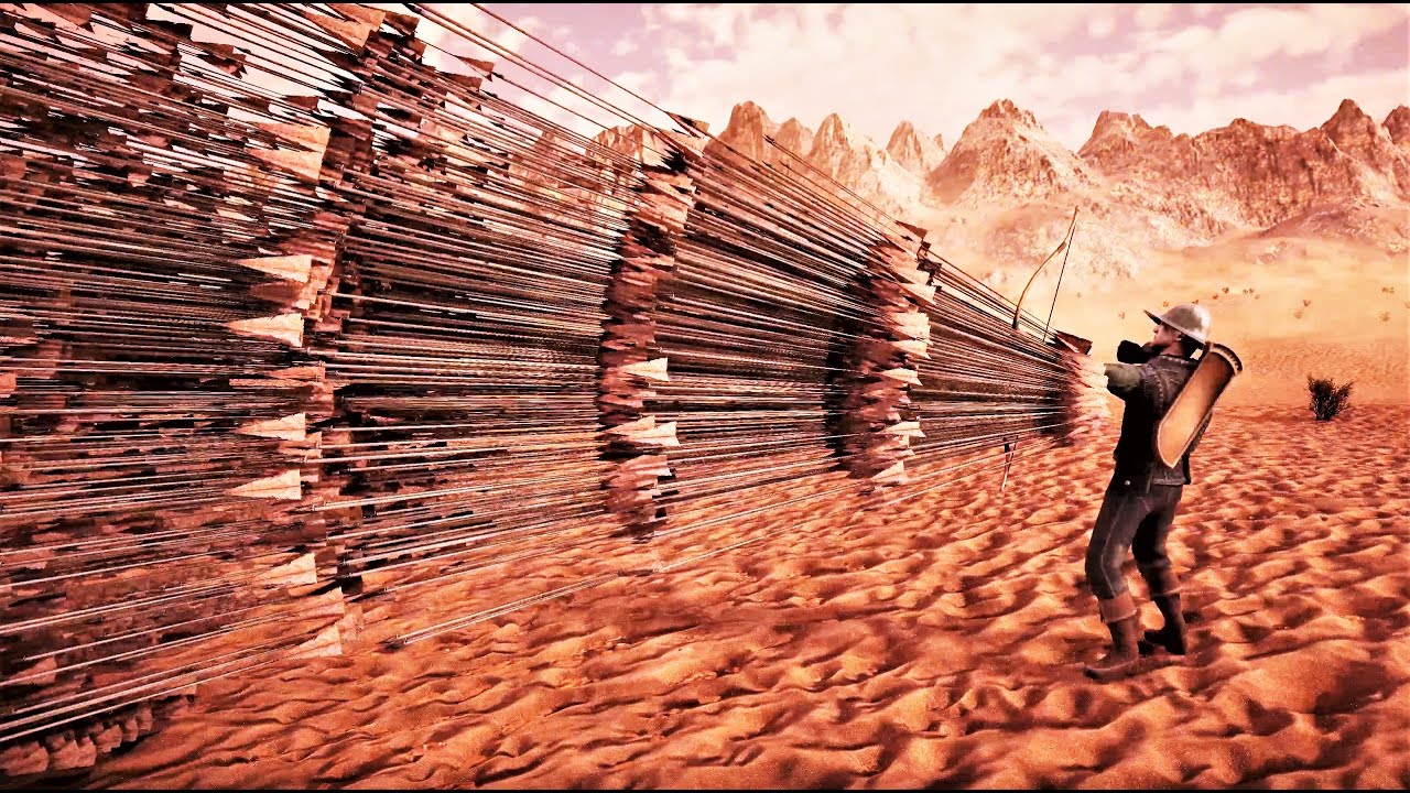 6,000,000 RPM Full Auto Archer VS 1 Million Knights - UEBS 2 - YouTube