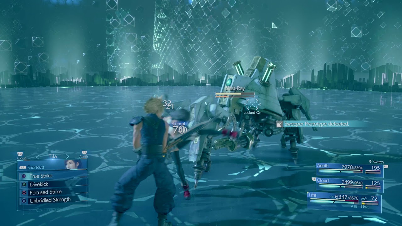 How to easily defeat Blast-Ray in FINAL FANTASY VII REMAKE - YouTube