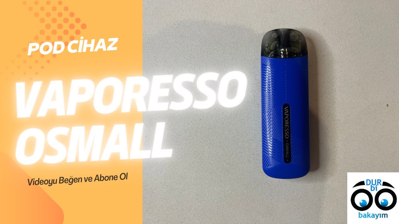 VAPORESSO OSMALL POD MOD CİHAZ İNCELEME TÜRKÇE - YouTube