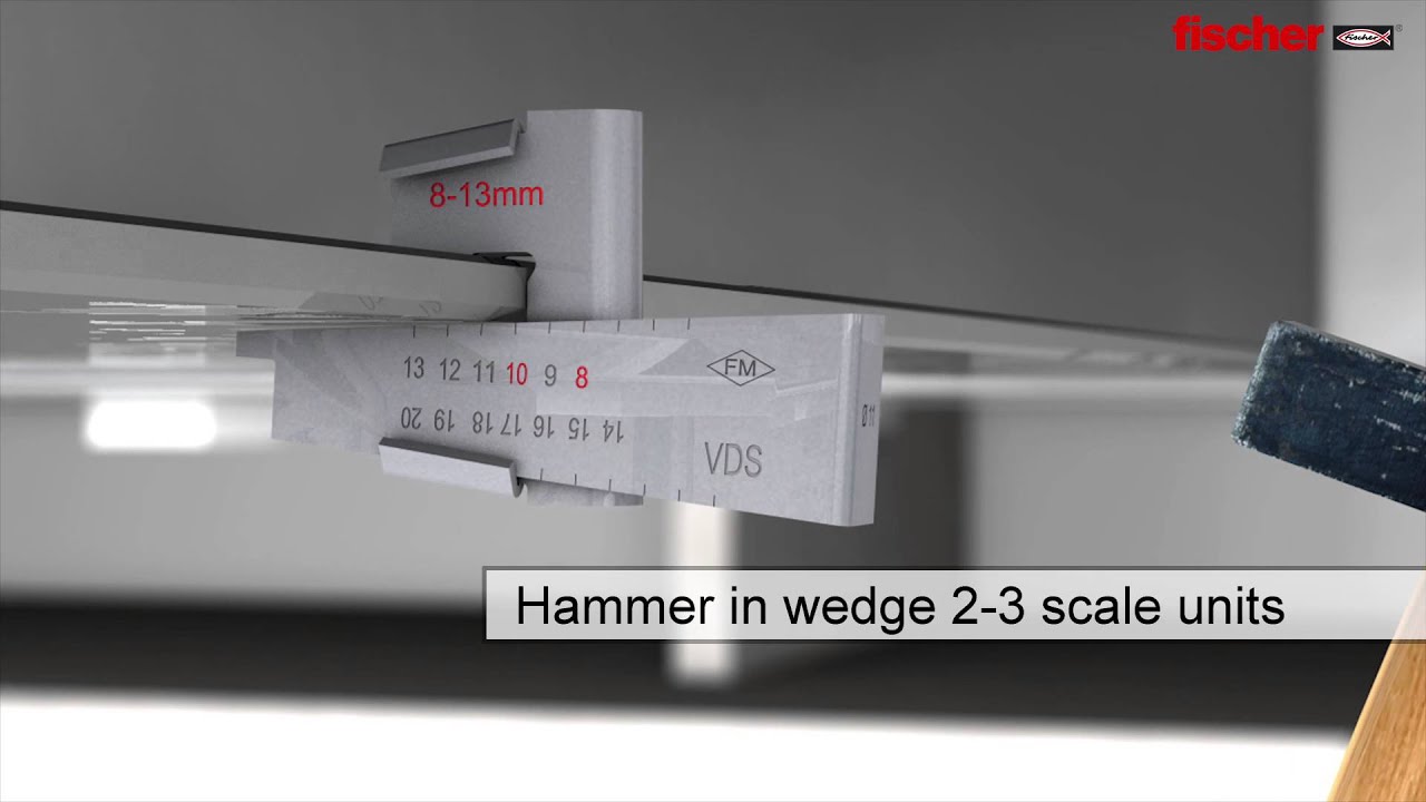 fischer Beam Clamp TKLS Steel Bite - YouTube