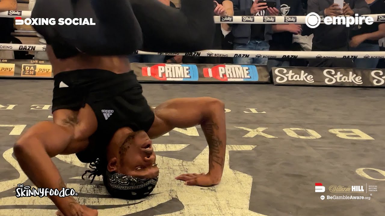 KSI SHOWS OFF INSANSE NECK TRAINING! - YouTube