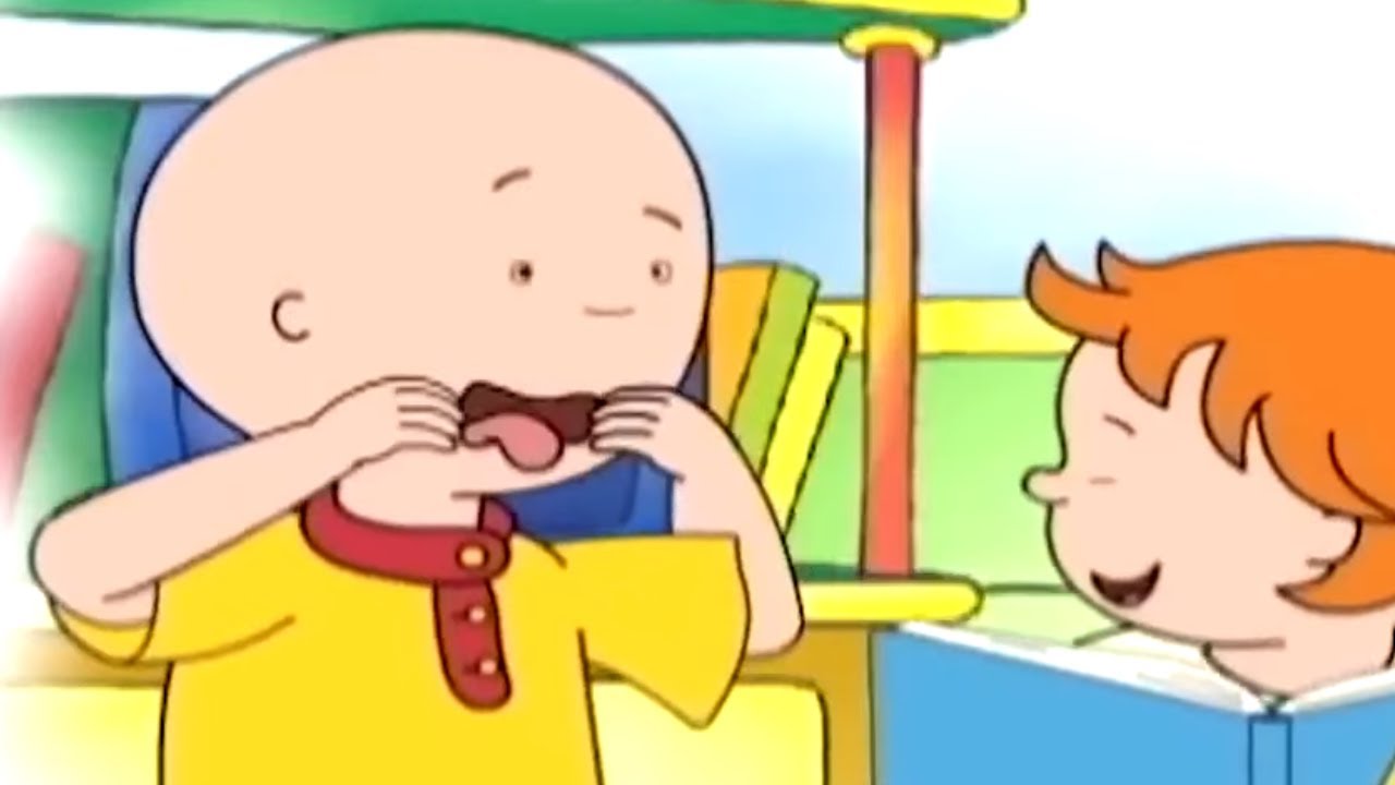 Caillou hace reír a Rosie | Caillou en Español Castellano - YouTube