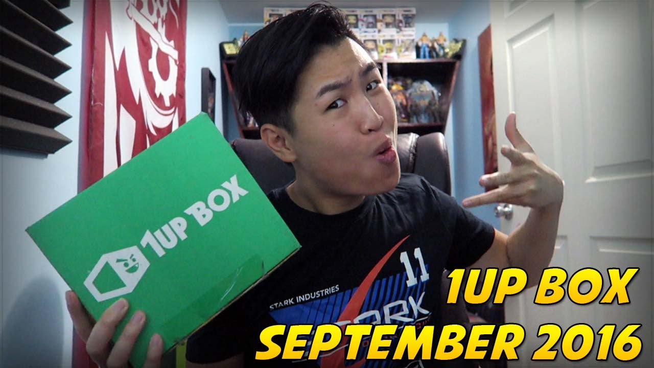 1Up Box Unboxing: Adventure 2! (September 2016) - YouTube