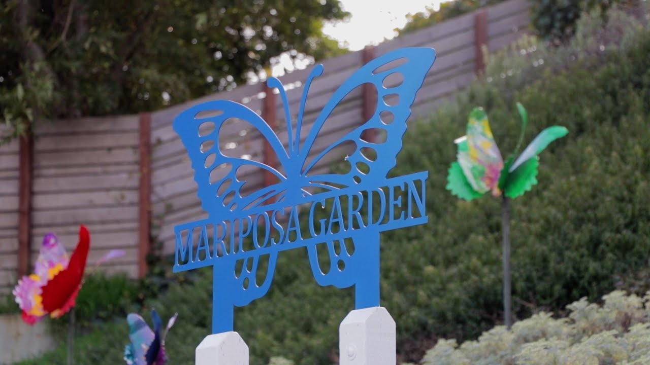 Mariposa Garden Unveiled as Costa Mesa's First Butterfly Garden - YouTube