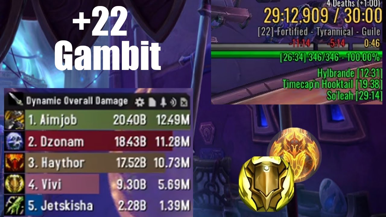 +22 Gambit no comms - Lightsmith Prot Paladin PoV - YouTube