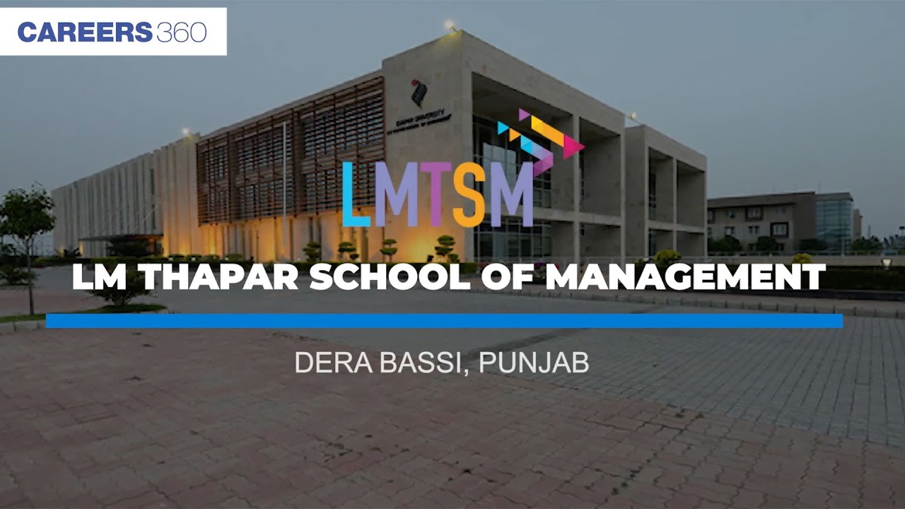 LM Thapar School of Management- Interview with Dr. Padmakumar Nair ...