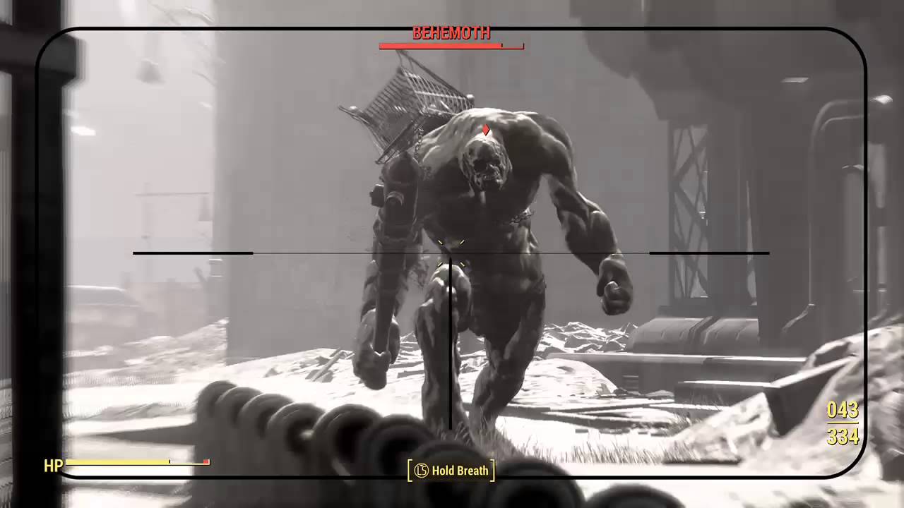 Fallout 4: Behemoth Bodyslam - YouTube