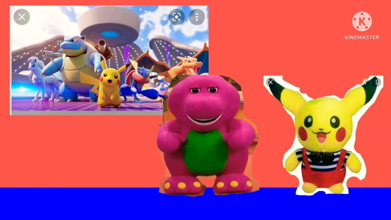 Barney Doll Wink Homemade 130 (Pokémon Edition) - YouTube