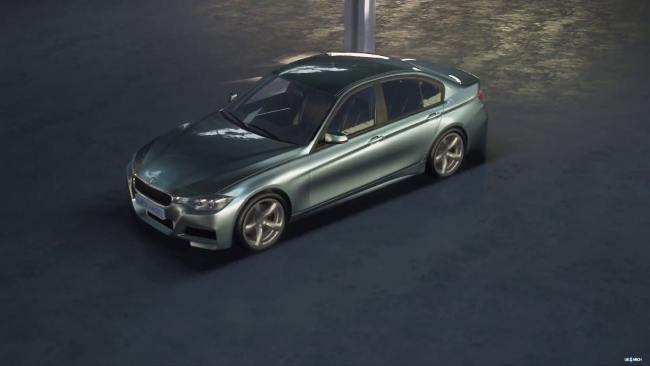 UE4 - Car physics test - YouTube