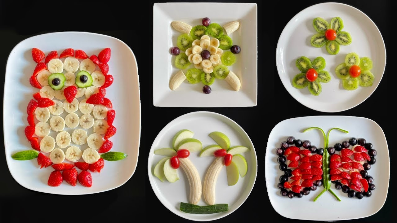 Top 5 Fruits Decoration Ideas /Gaye Holud Fruit Decoration /Fruit ...