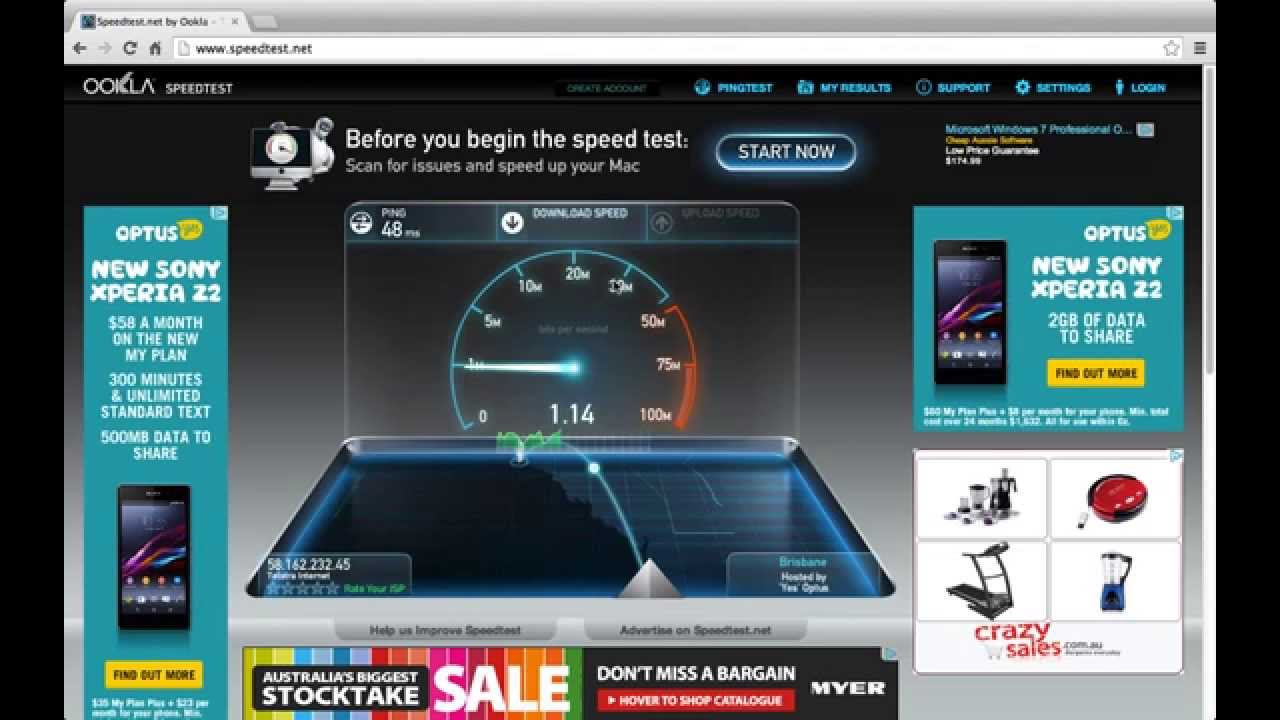 speed test nbn cairns slow - YouTube
