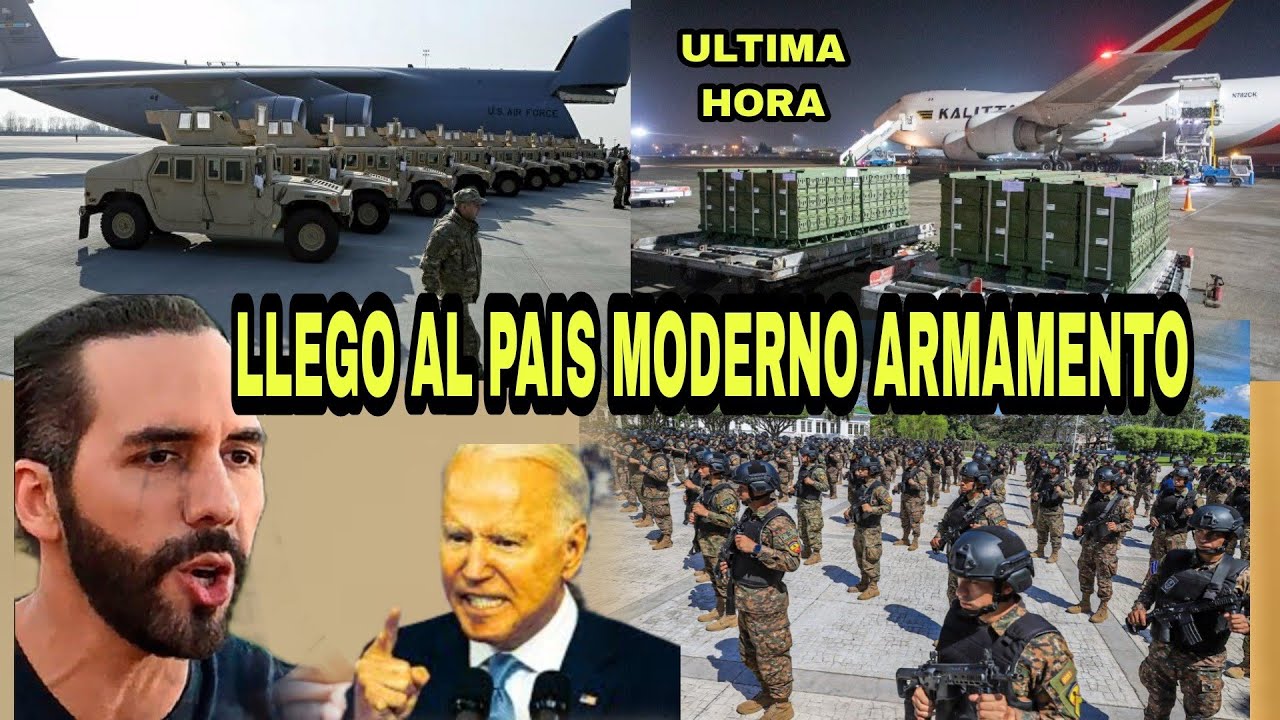 NO LO CREERAS!! BUKELE SE ARMA HASTA LOS DIENTES CON NUEVO ARMAMENTO ...