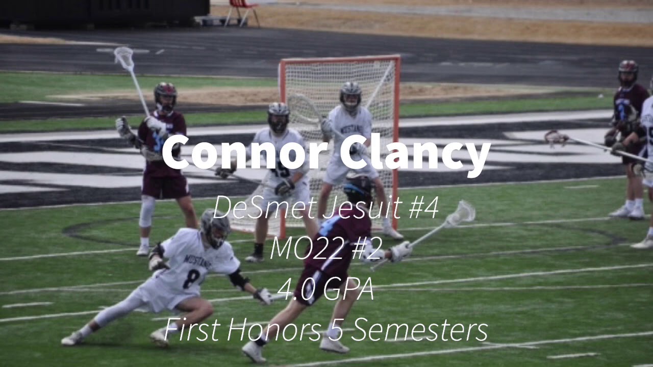 Connor Clancy ‘21 Lacrosse Highlights - YouTube